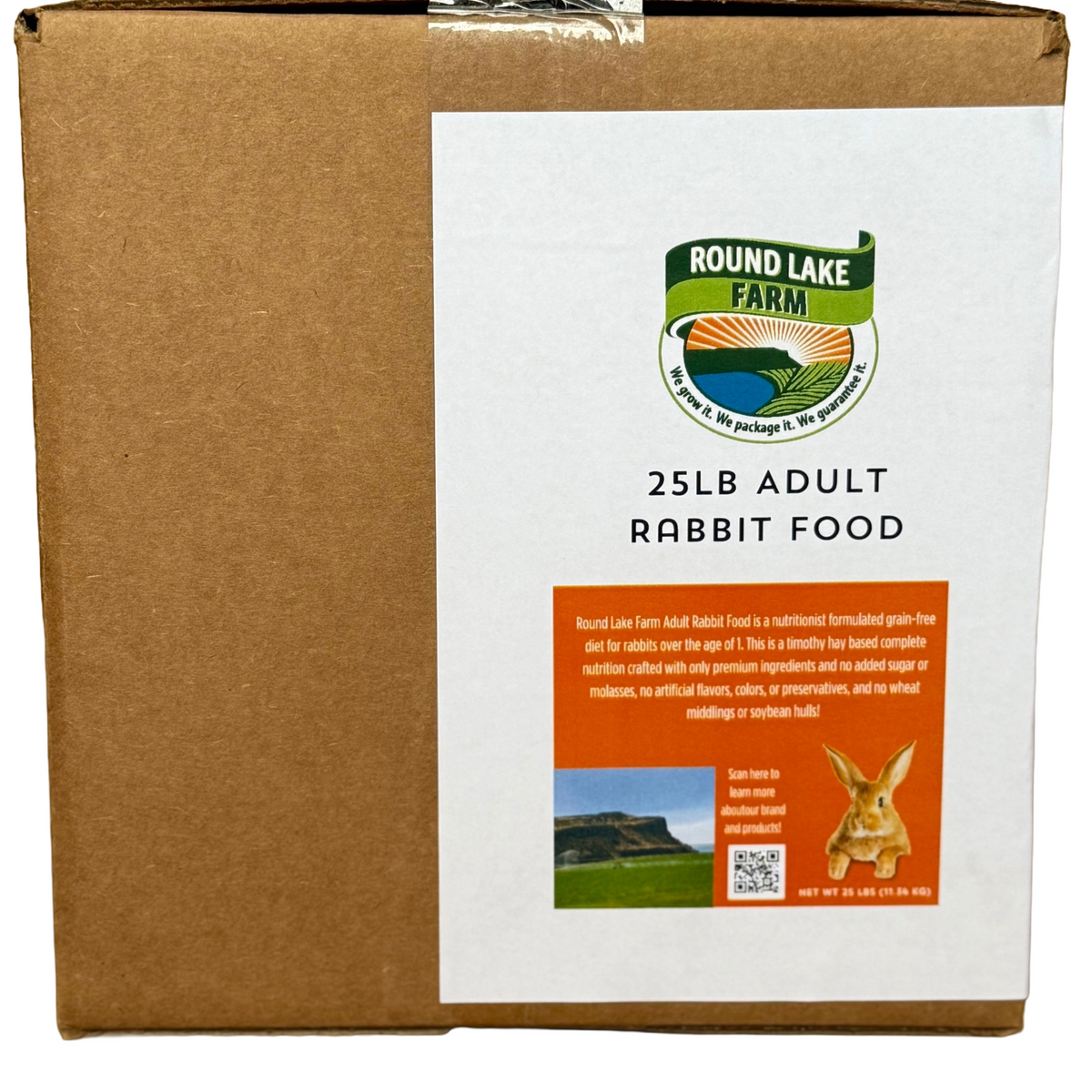 25lb Adult Rabbit Diet – Round Lake Farm